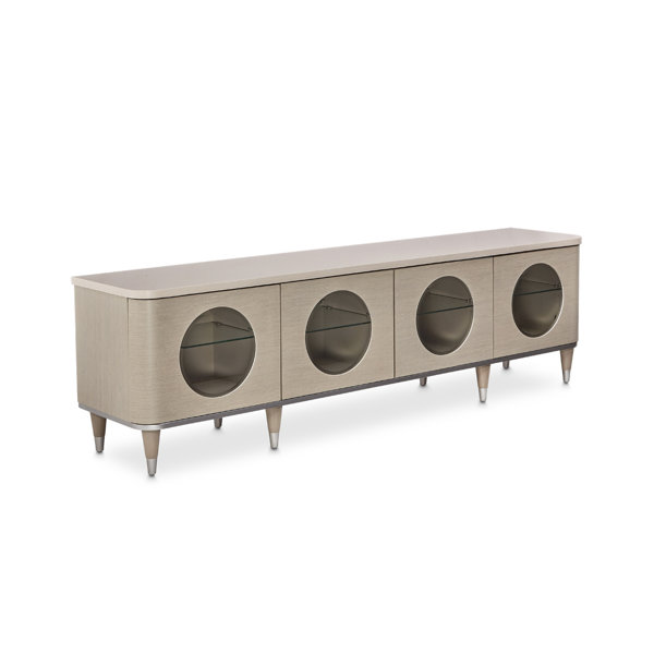 Michael Amini Eclipse 84'' Media Console | Wayfair